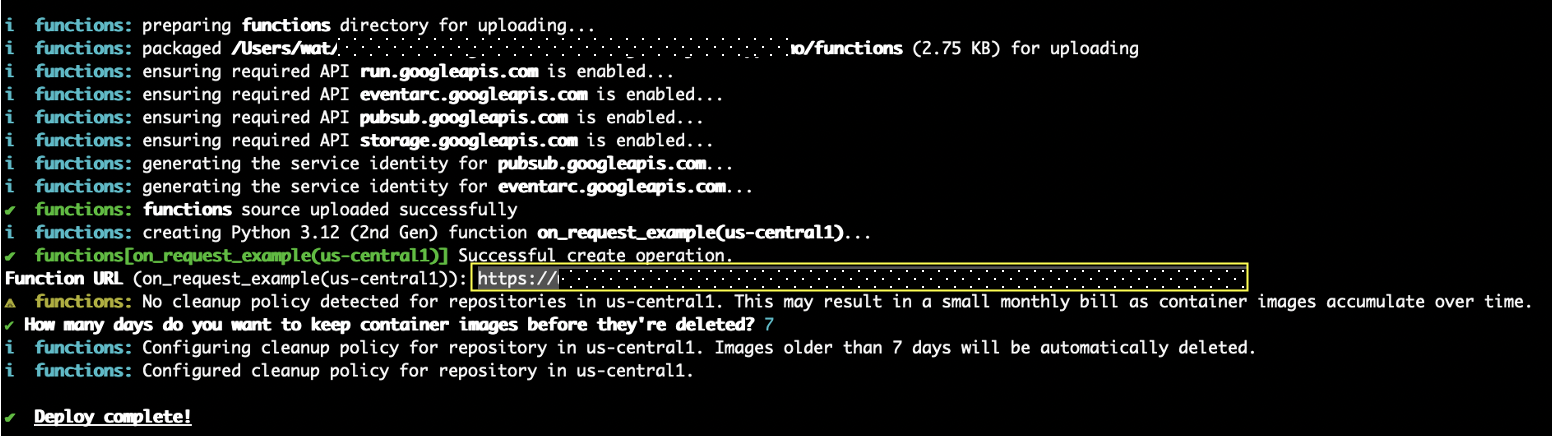 FirebaseのFunctionsでPythonを動かす方法 | WATLAB import Python